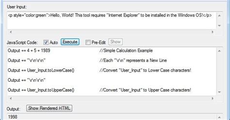 Real Time Javascript Tool Execute Javascript Codes In Real Time R