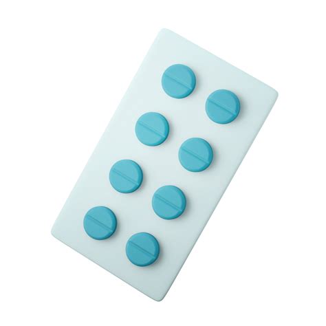 Comprimidos Comprimidos Embalar Medicação Ilustração De ícone 3d 11155556 Png