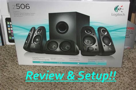 Hello Usa Logitech Z506 Setup