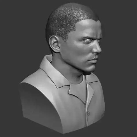 Michael Scofield Bust 3d Model 3d Printable Cgtrader