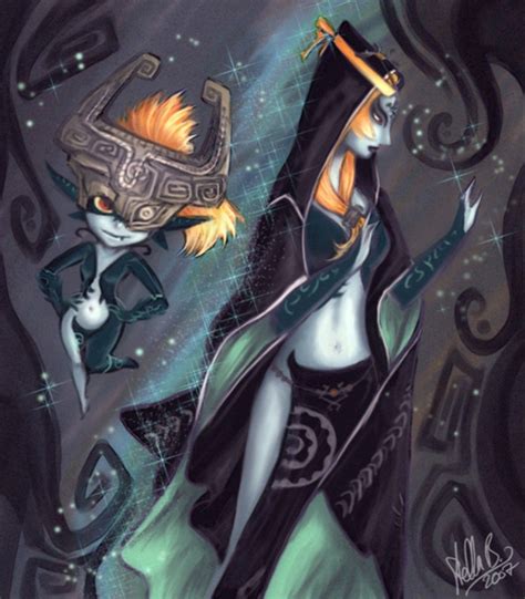 The Princess Of Twilight Fan Art Midna Fan Art ~ Legend Of Zelda