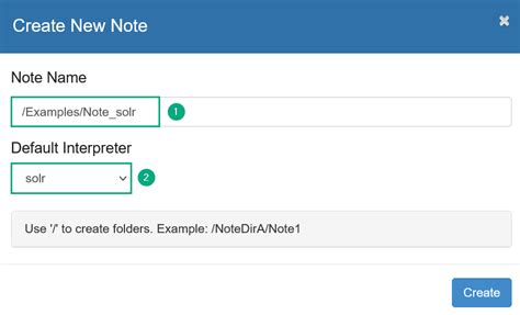 How To Create Solr Notes In Zeppelin Adh Arenadata Docs