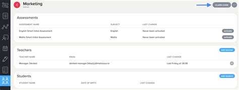 Class Code Onboarding For Assessment Cohorts Class Code Onboarding For Assessment Cohorts