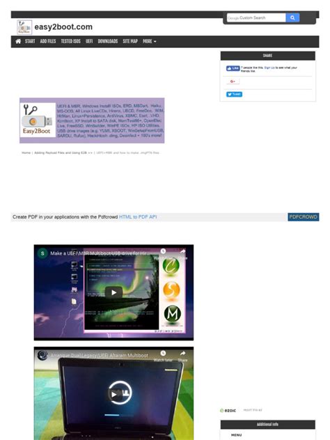 Add Payload Files Adding Uefi Images Pdf Booting Computer File