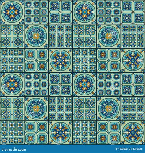 Vector Abstract Patch Pattern Mosaic Background Stock Vector Illustration Of Figuration