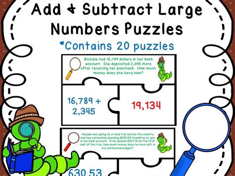 Addition And Subtraction Word Problems Teaching Resources