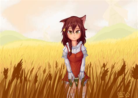 Юля БЛ Самая хвостатая девочка лета Бесконечное лето Art Vn Vn Art Ru Vn