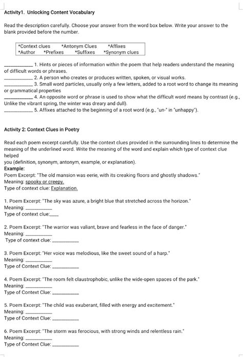 Activity1 Unlocking Content Vocabulary Read StudyX