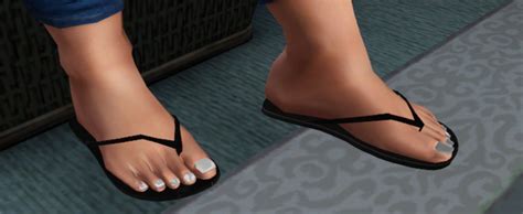 Mod The Sims Basic Flip Flops For Women Babe Adult Adult