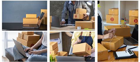 운영자는 포장을 준비하기 위해 상자를 수령하고 온라인 주문을 확인합니다 고객에게 판매하십시오 중소기업 사업 개념 온라인 전자 상거래 Performing Arts Event에