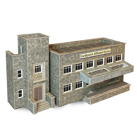 Metcalfe Models Card Model Kit For Model Railways N Gauge Pn187 Old