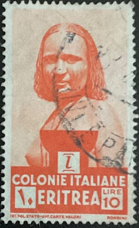 Eritrea Used Eritrean Woman L Africa Eritrea General Issue Stamp HipStamp