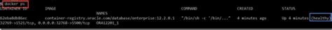 run oracle database in docker using prebaked image from oracle container registry a two minute guide