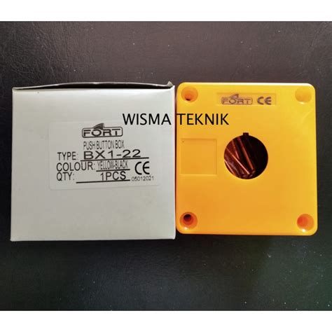 Hole PUSH BUTTON BOX FORT BX Yellow Shopee Malaysia
