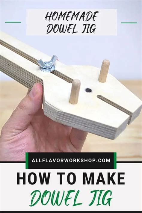 How To Build An Adjustable Diy Dowel Jig For Edge And Face Joints