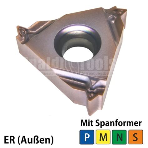 Threading Insert 16er 55° Whitworth Standard Thread Full Profile