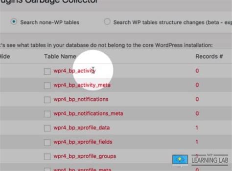 Clean Your Wordpress Database By Removing Orphaned Tables Wplearninglab