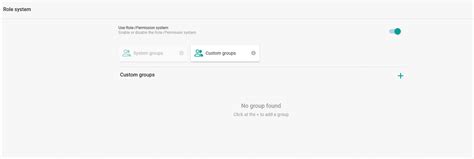 Creating Custom Groups