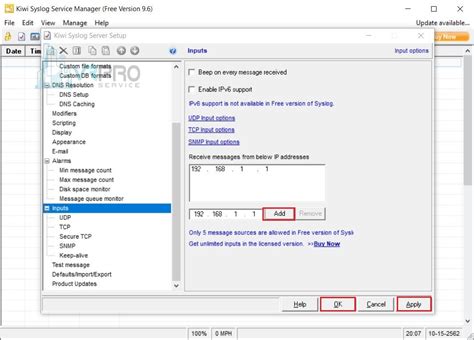 [trick] วิธีเก็บ log and ส่ง log mikrotik to kiwi syslog