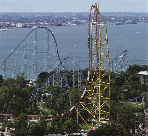 Top Thrill Dragster New Design At Cedar Point Fans Visit Zamperla
