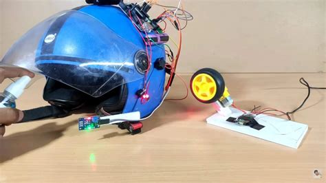 Smart Helmet Alcohol Detection For Drivers Best Science Project In Harish Projects