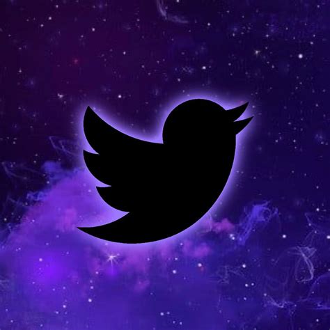 Purple Twitter Logo
