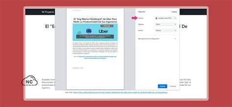 como crear un pdf con window print de javascript