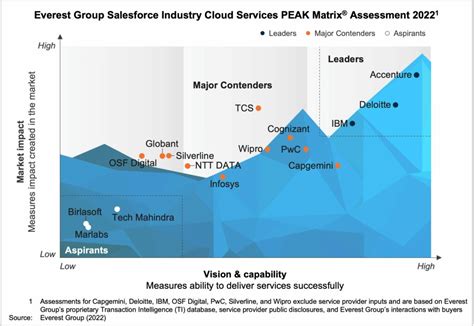Salesforce Industry Cloud Services Peak Matrix® Assessment Everest Group