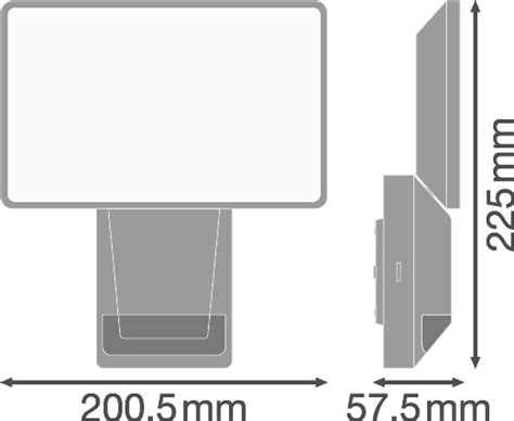 Ledvance Led Floodlight With Sensor Endura Pro Flood Sensor W K Lm Ip Ik Dg