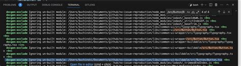 React Storybook Docs And Controls Are Not Generated When Component Extended From Monorepo