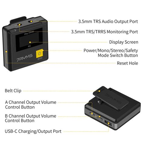 7ryms Iray Dw20a Dual Wireless Microphone Price In Pakistan