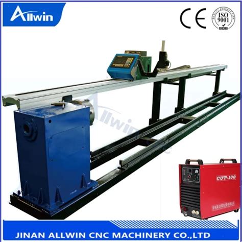 Portable CNC Flame Air Plasma Cutter With Plasma Torch Height Controller Portable Pipe Cutter