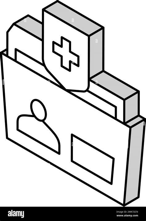 Maintaining Health Isometric Icon Vector Illustration Stock Vector