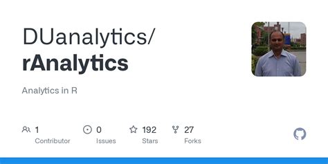 Github Duanalyticsranalytics Analytics In R