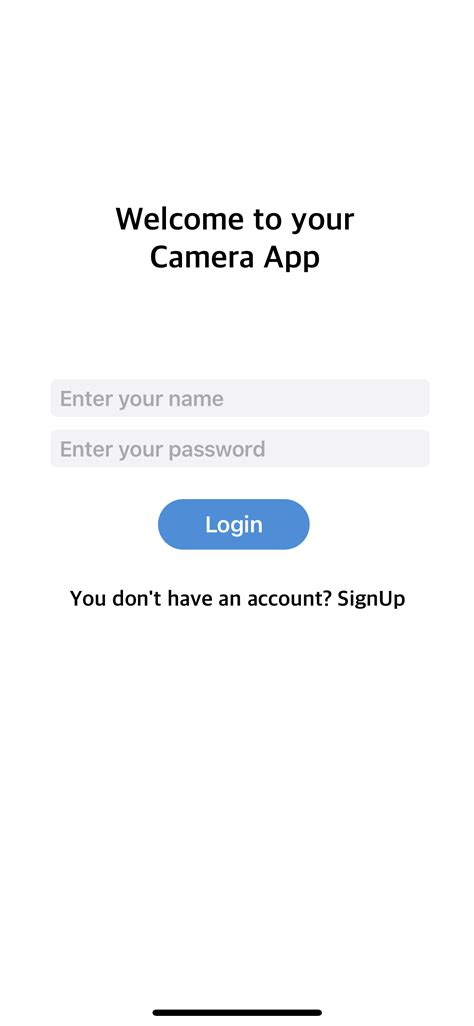 A Simple Camera App With Programmatic UI