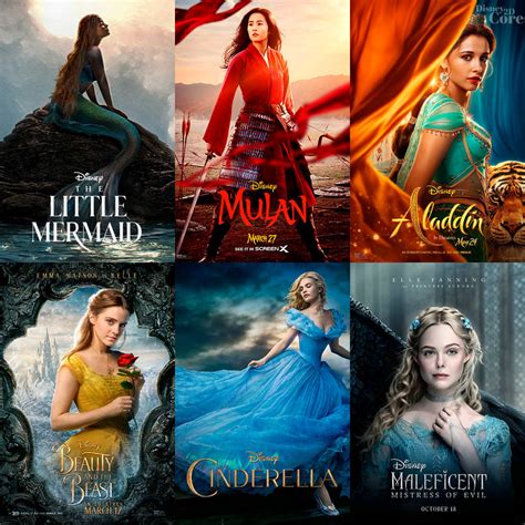 Disney Princess Main Posters 2023 By Disneytothecore On Deviantart