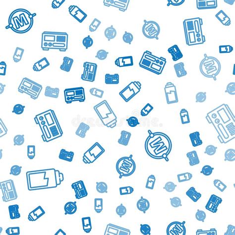 Set Line Battery Charge Level Indicator Electric Circuit Scheme And Electrical Measuring