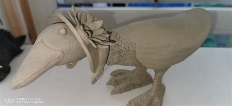 Medium Daisy Duck Or Dicky Duck Sculpture Template Pattern Etsy