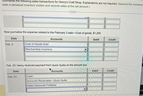 Solved Journalize The Following Sales Transactions For