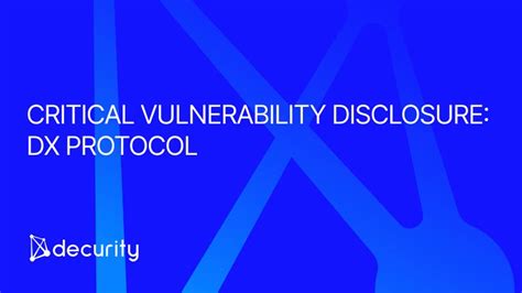 Decurity On Linkedin Dx Protocol Vulnerability Disclosure Mitigation Of A 5 200 000 Smart…