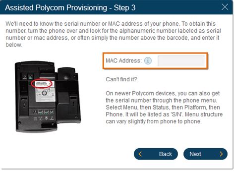 Assisted Provisioning For Polycom Ip Phones 5742 Asecare