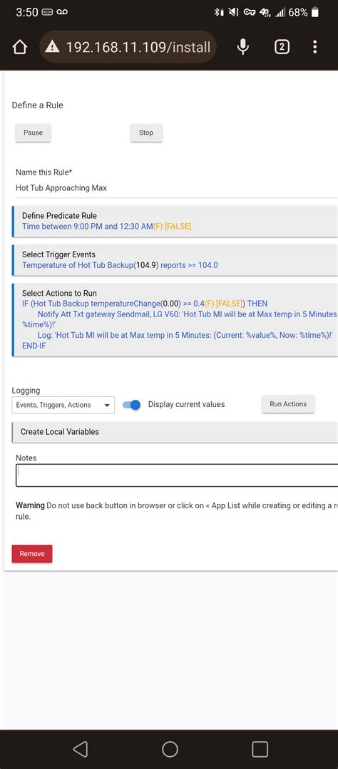 How To Add Required Expression To Existing Rule All Things Rule Machine Hubitat