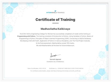 Yamini Saraswathi Posted On Linkedin