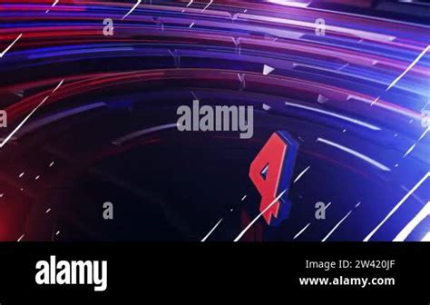 Number 4 Top Ten Numbers Animation Rendering Background Stock Video Footage Alamy