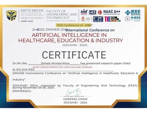 Zohaib Ahmed Khan On Linkedin Ai Healthcare Machinelearning Research Innovation