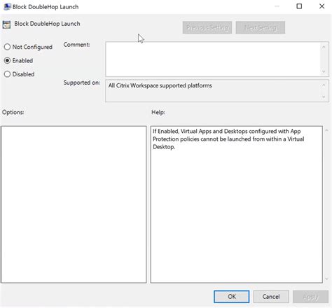 Configure App Protection Citrix Workspace App