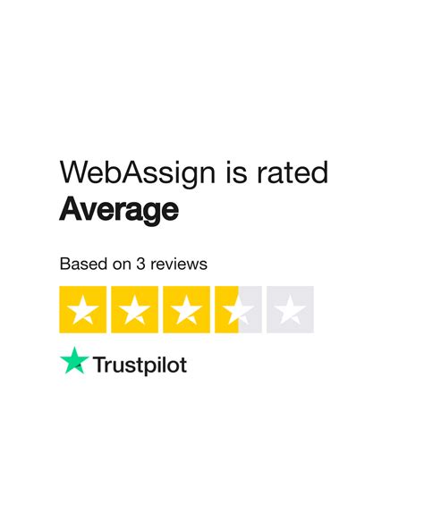 Webassign Reviews Read Customer Service Reviews Of