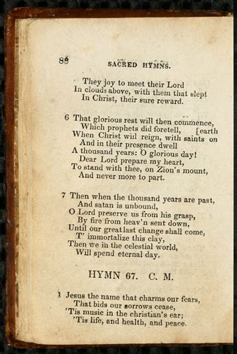 Collection Of Sacred Hymns 1835 Page 88