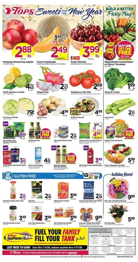 Tops Weekly Ad 11126 11726 Markets Sales Flyer