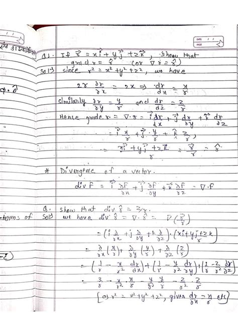 scalar and vector product of three and four vector pdf